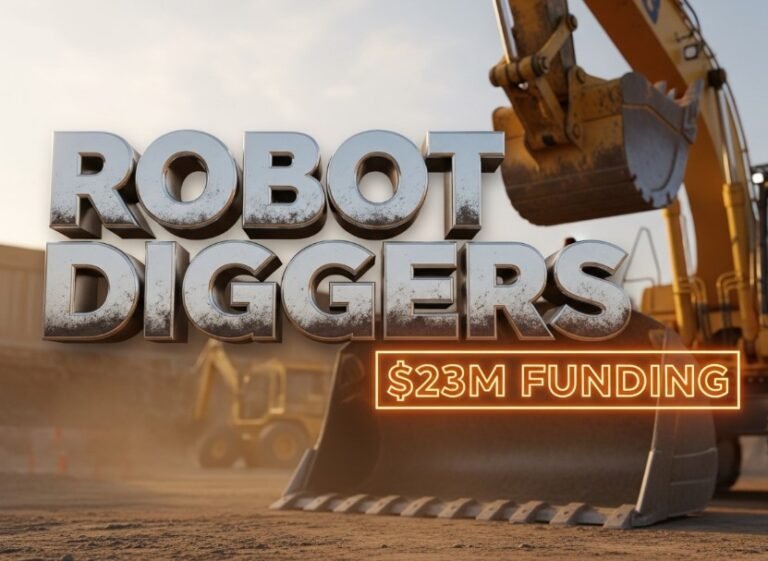 Gravis Robotics Raises $23M: AI Excavators Transform Construction