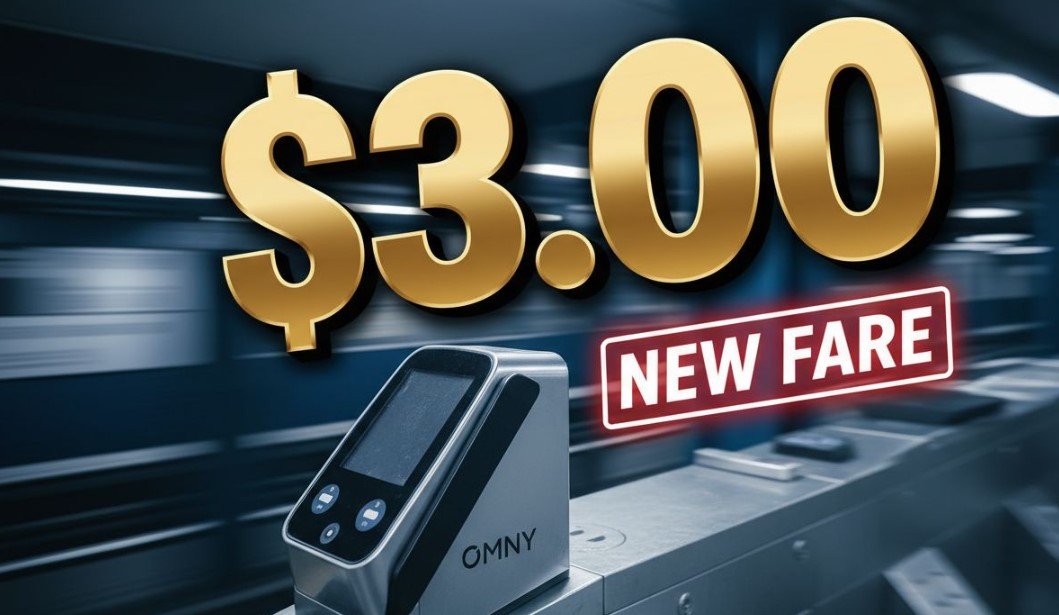 NYC Subway Fares Jump to $3 Starting Jan 4