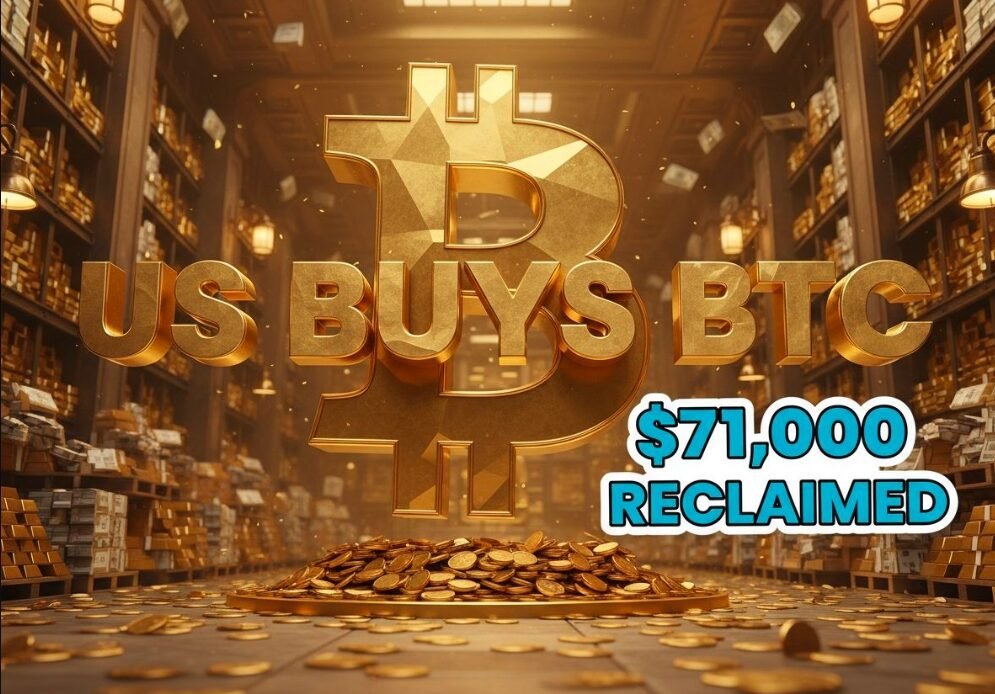 Bitcoin Hits $71K As US Strategic Reserve Buys The Dip