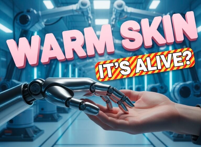 Meet Moya: The $173k Chinese Robot With Warm Living Skin