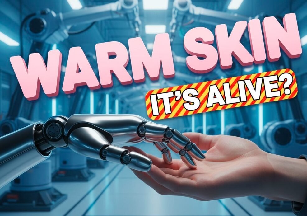 Meet Moya: The $173k Chinese Robot With Warm Living Skin