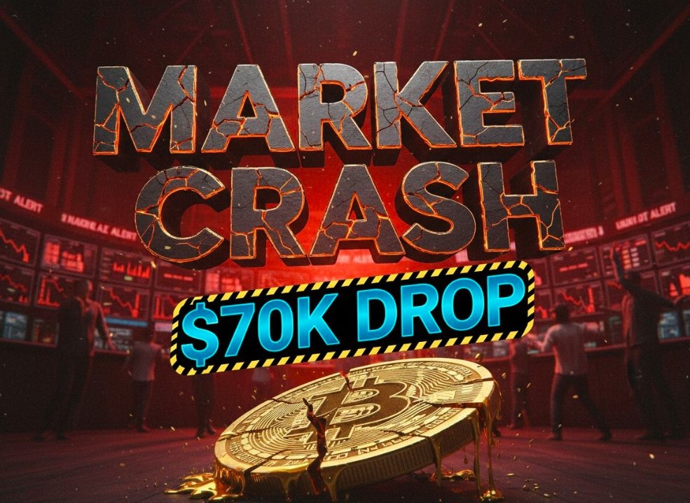 Bitcoin Collapse: $650 Billion Vanishes as Price Hits $70K
