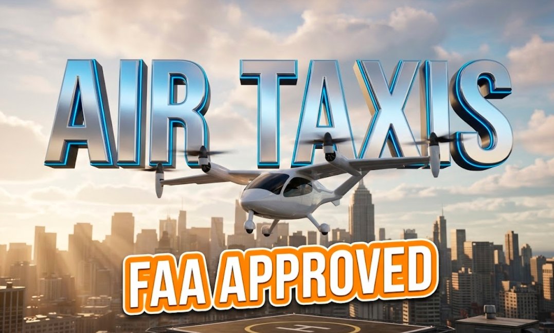Electric Air Taxis Coming to 26 States Under New FAA Program