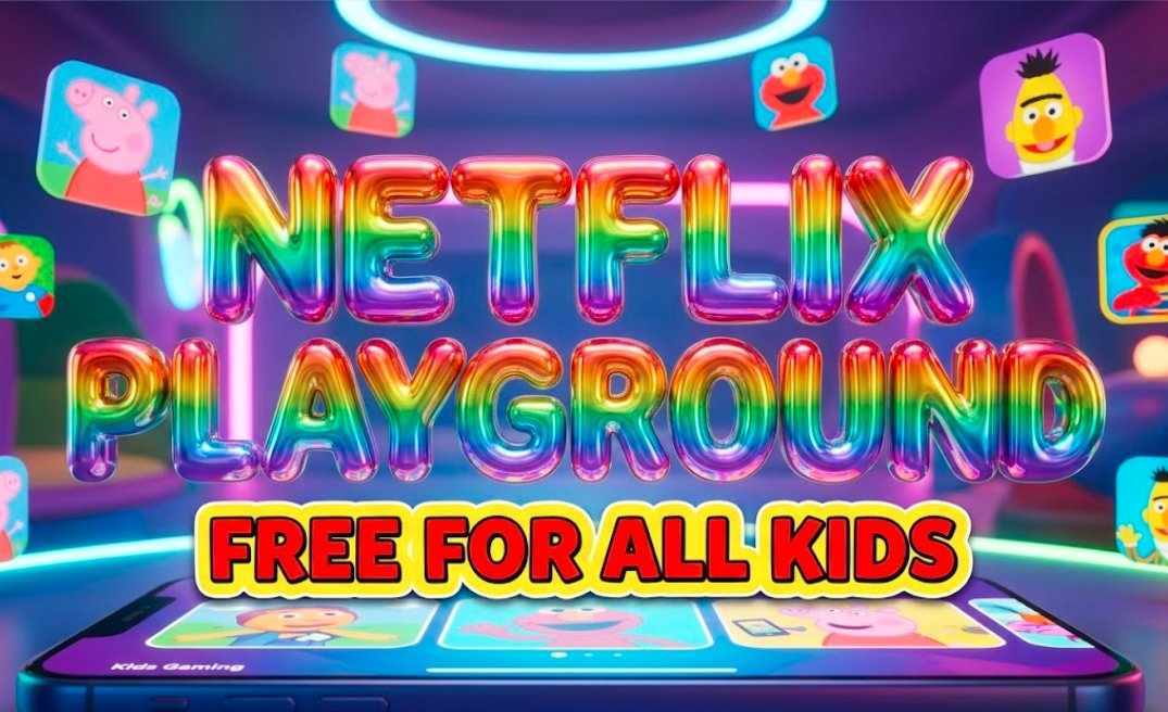 Netflix Playground: Free, Ad-Free Kids Games App